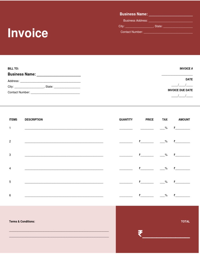 Invoice: Business Name | PDF