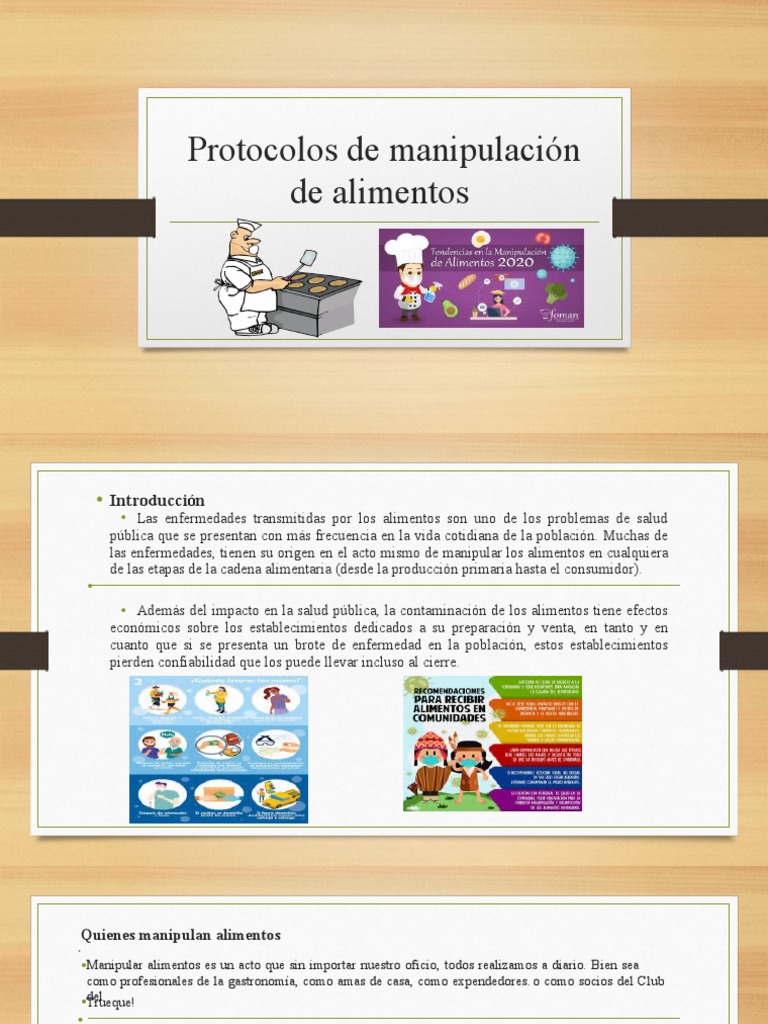Protocolos de Seguridad Alimentaria | PDF | Alimentos | Enfermedades ...