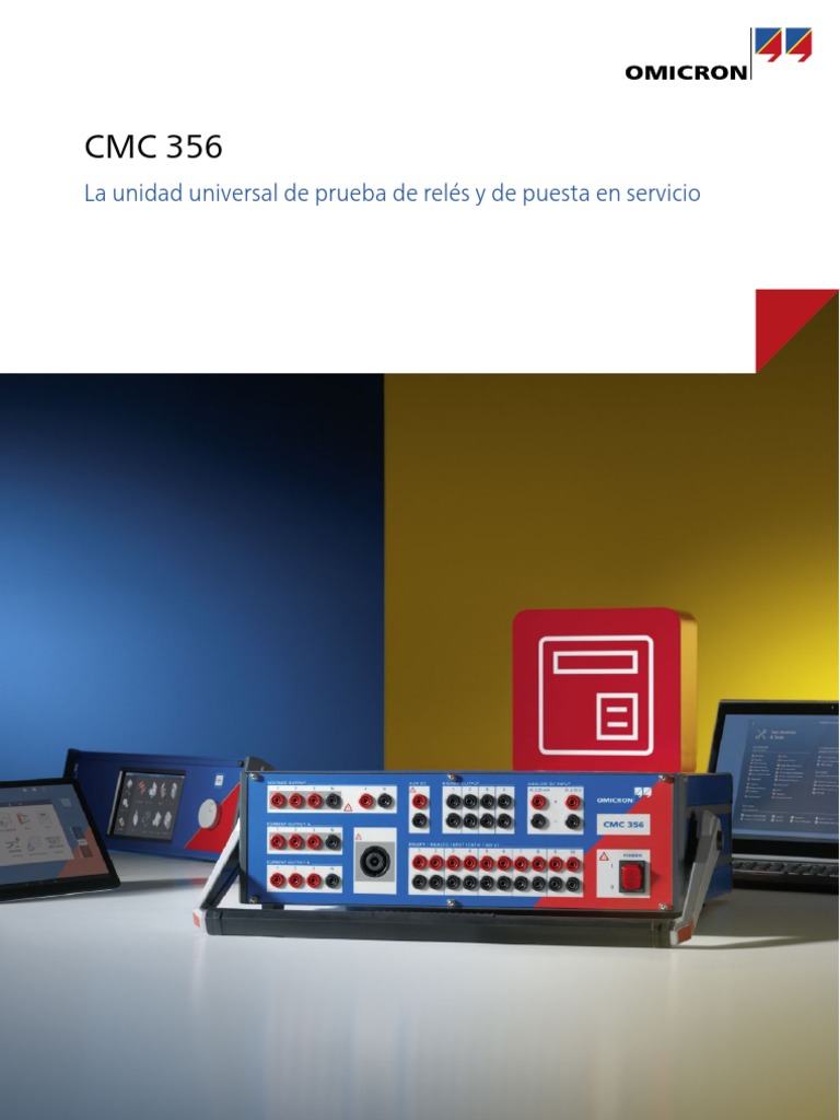 CMC 356 Brochure ESP | PDF | Software | Relé