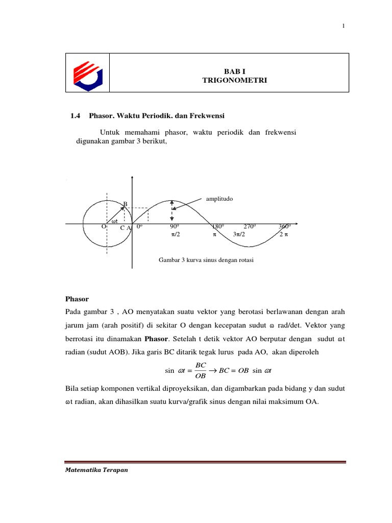 Trigonometri Dasar dan Grafik Fungsi Periodik | PDF
