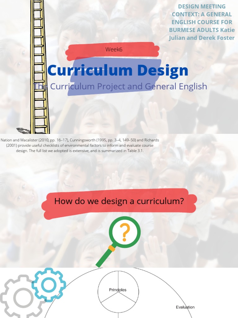 Curriculum Design: The Curriculum Project and General English | PDF