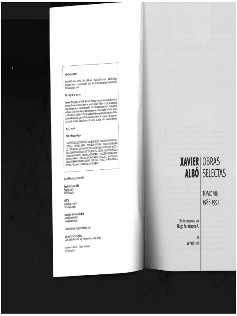 Xavier Albó y William Carter - La Comunidad Aymara. Un Mini-Estado en ...