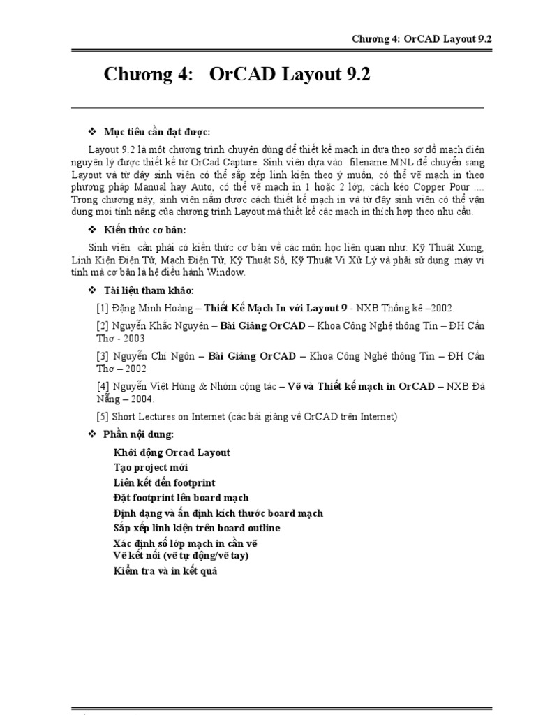 Huongdan ORCAD | PDF