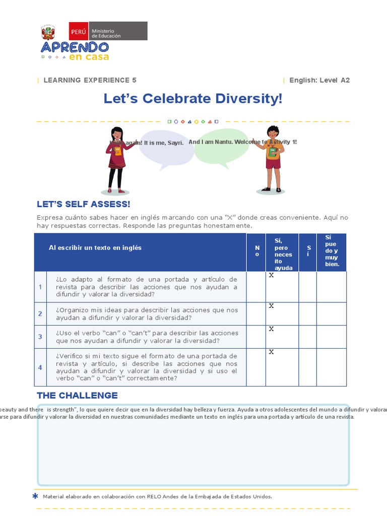 Let's Celebrate Diversity! | PDF