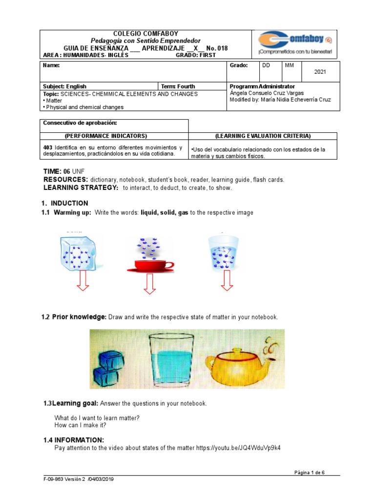 Pedagogía Con Sentido Emprendedor: Time: Resources: Learning Strategy 1 ...