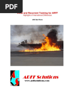 Aircraft Rescue & Firefighting Guide | PDF | Firefighting | Firefighter