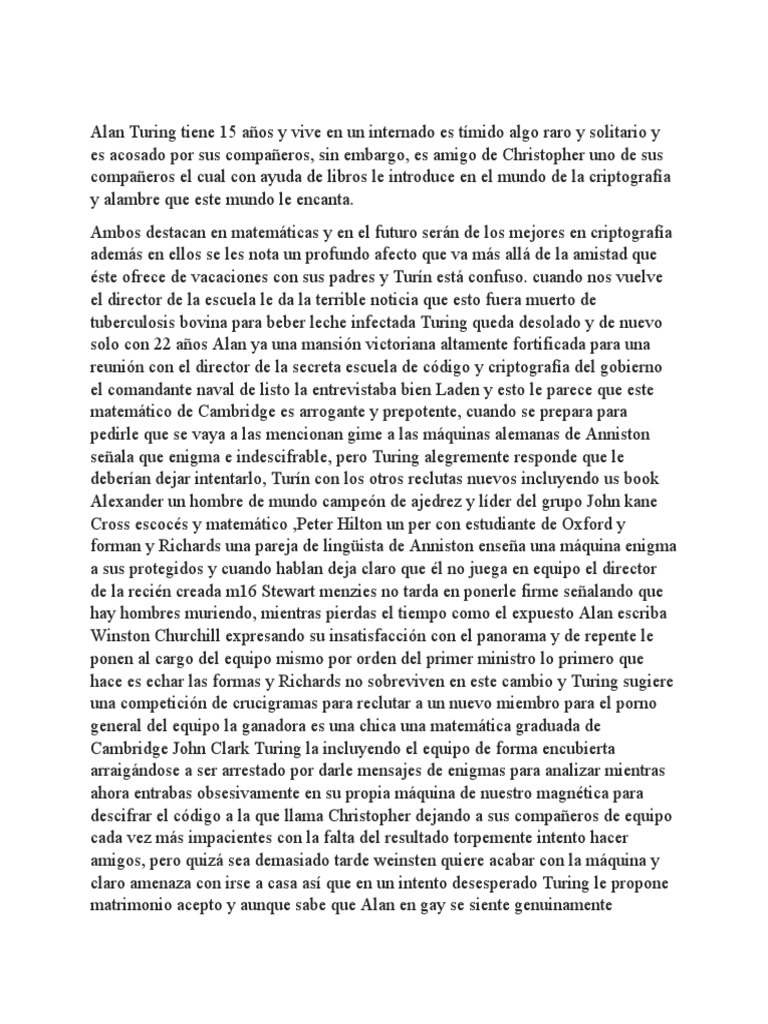 Código Enigma | PDF | Alan Turing