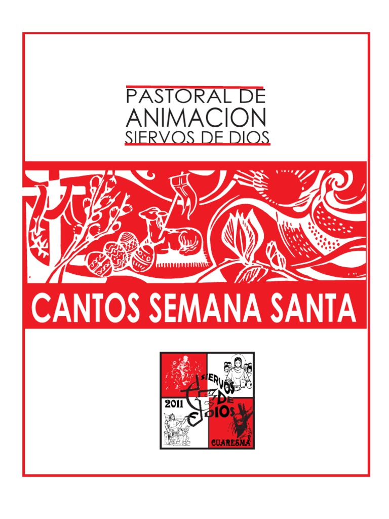 Cantos Para La Semana Santa Pdf Cristo Título Eucaristía