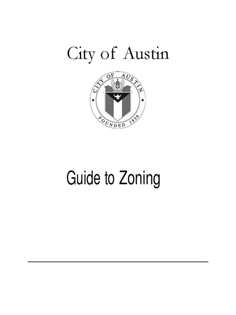 Zoning Guide | PDF | Zoning | Residential Area
