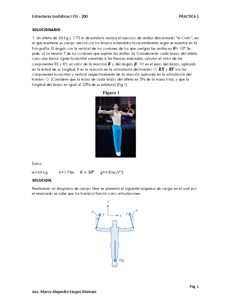 Solucionario Practica 1 | PDF | Vector Euclidiano | Cantidades fisicas