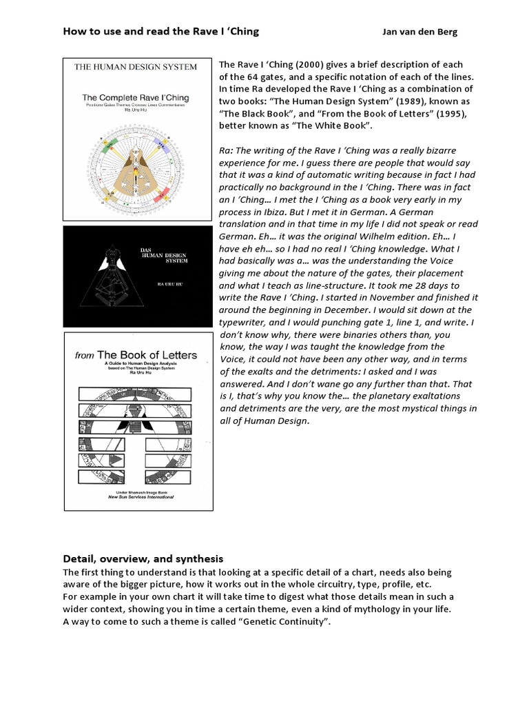 How To Read The Rave I 'Ching | PDF | Pluto | Neptune