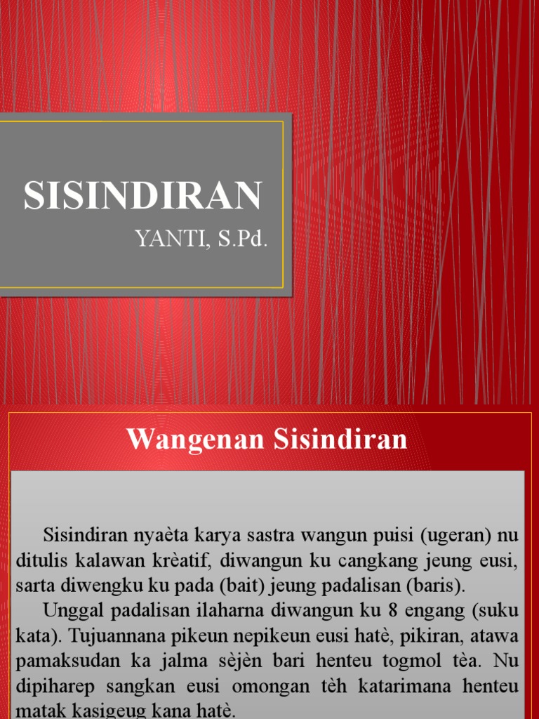 SISINDIRAN | PDF