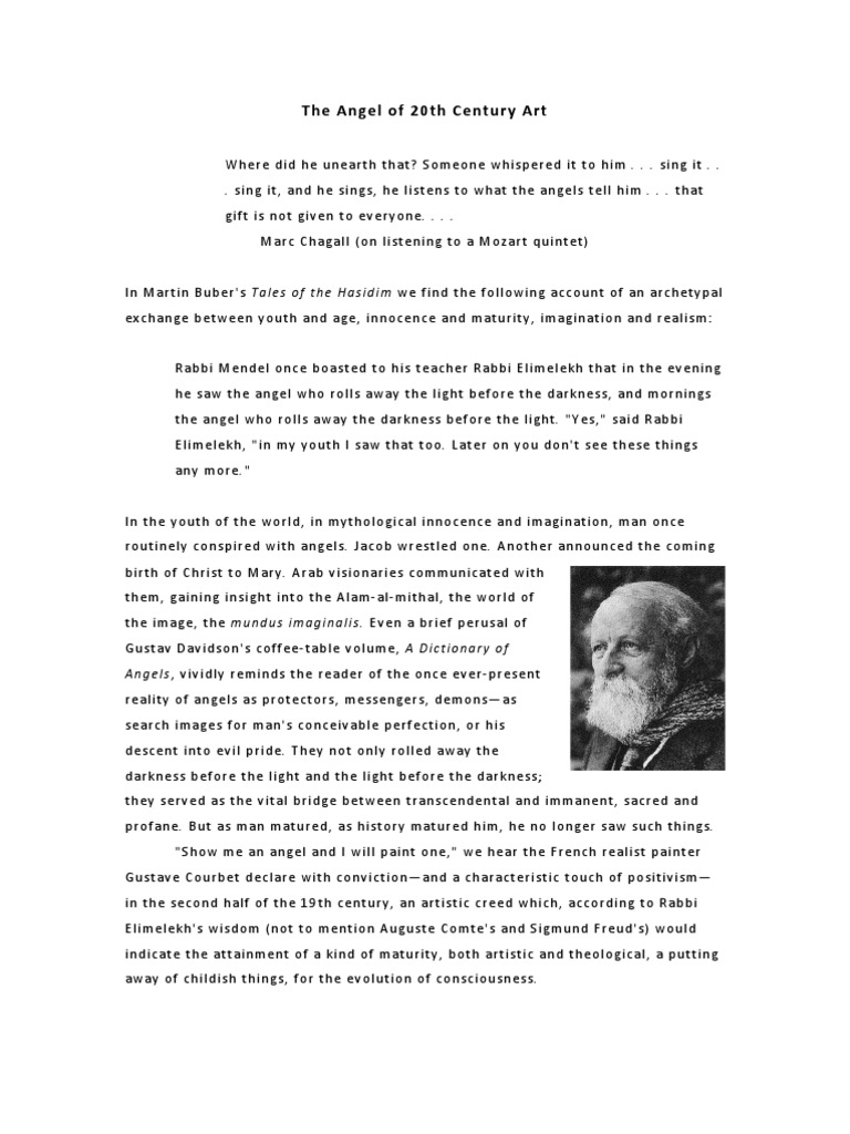 Angel 20th Century | PDF | Angel | Rainer Maria Rilke