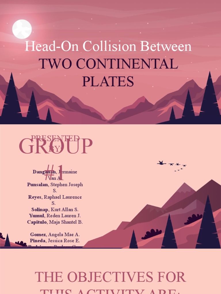 Continental Plate Collision Effects | PDF