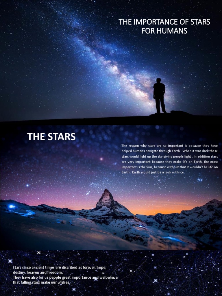 Significance of Stars for Humanity | PDF | Earth | Sun