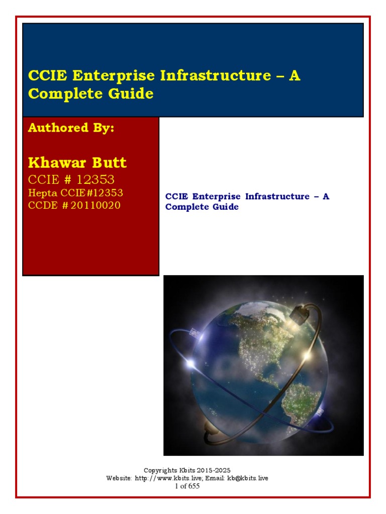 CCIE Enterprise Infrastructure - A Complete Guide: Authored by | PDF ...