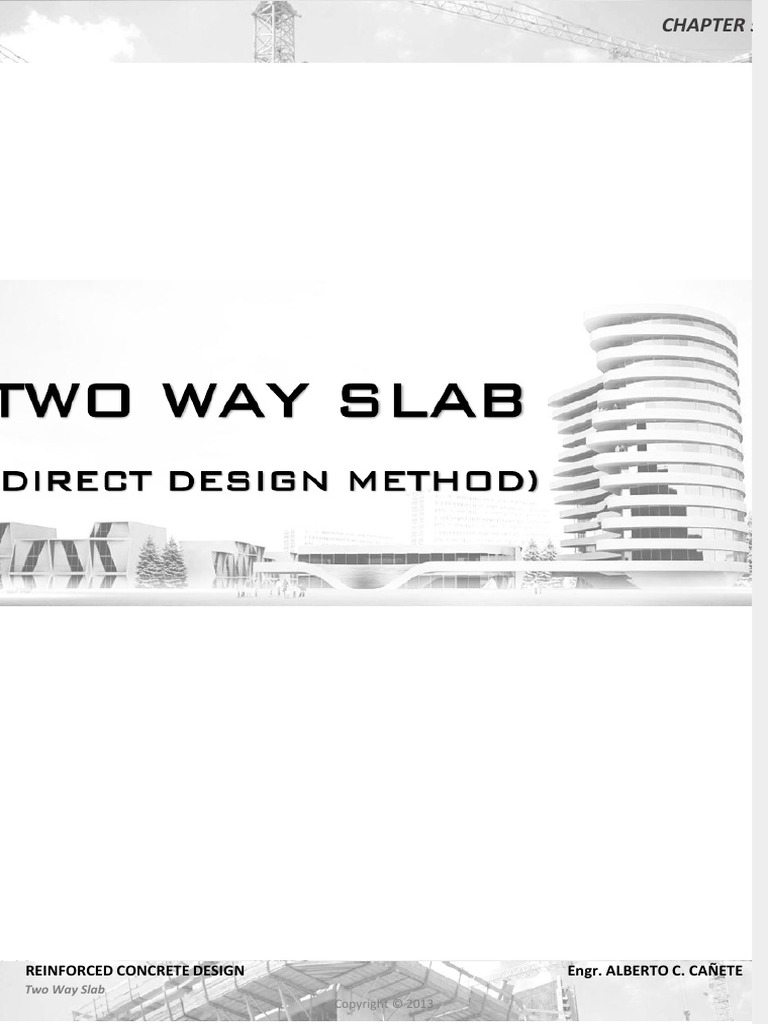 Two-Way Slab Analysis | Download Free PDF | Beam (Structure) | Column