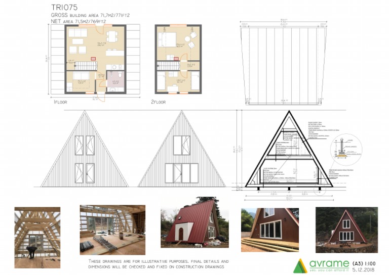 Proiect Casa A-Frame | PDF