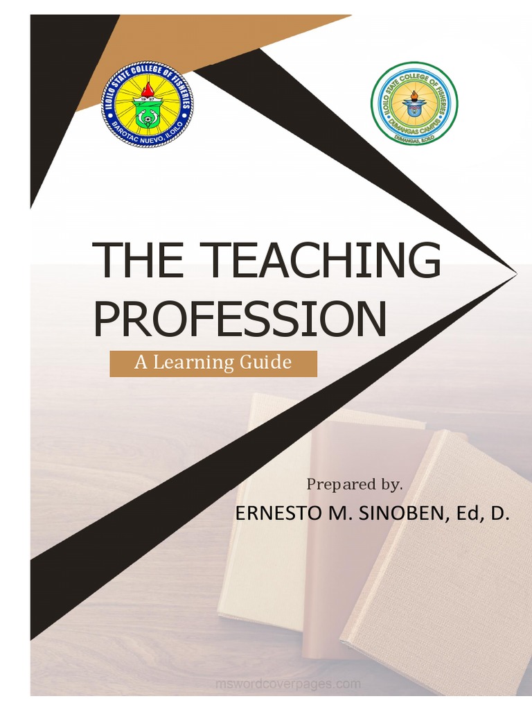 Teaching Profession Learning Guide | PDF | Teachers | Constructivism ...