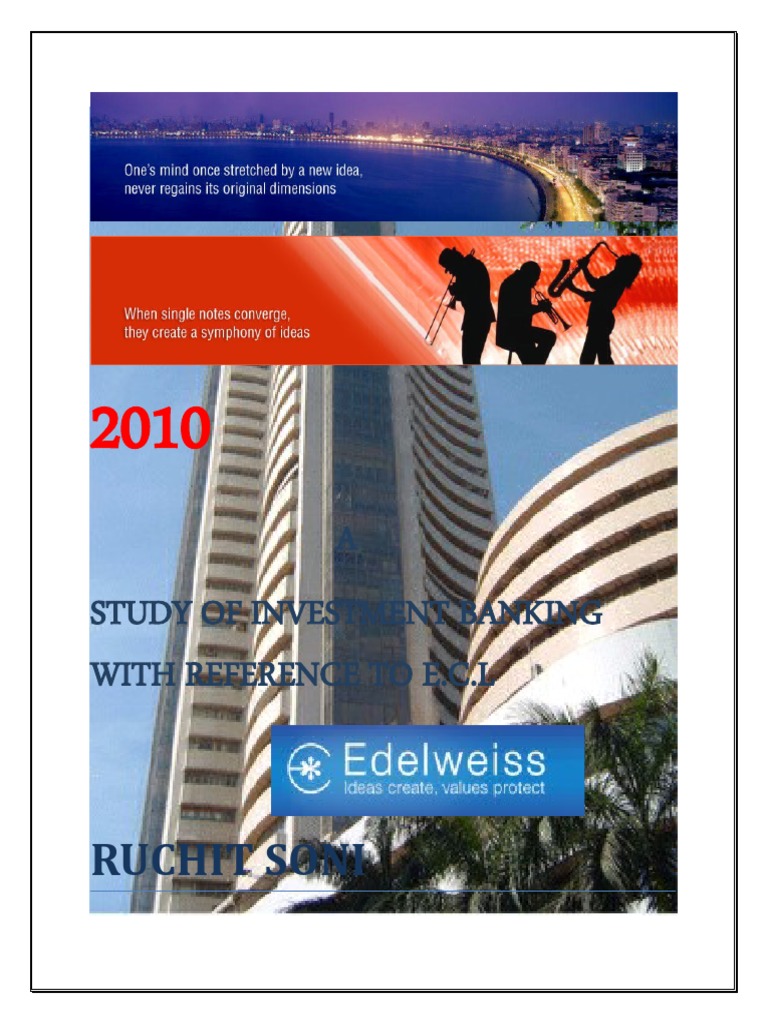 Guj Uni Project | PDF | Stocks | Financial Services
