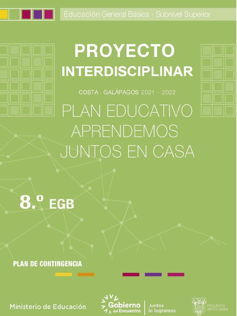 Ficha Proyecto Interdisciplinar (10mo) | PDF | Aprendizaje | Comunicación
