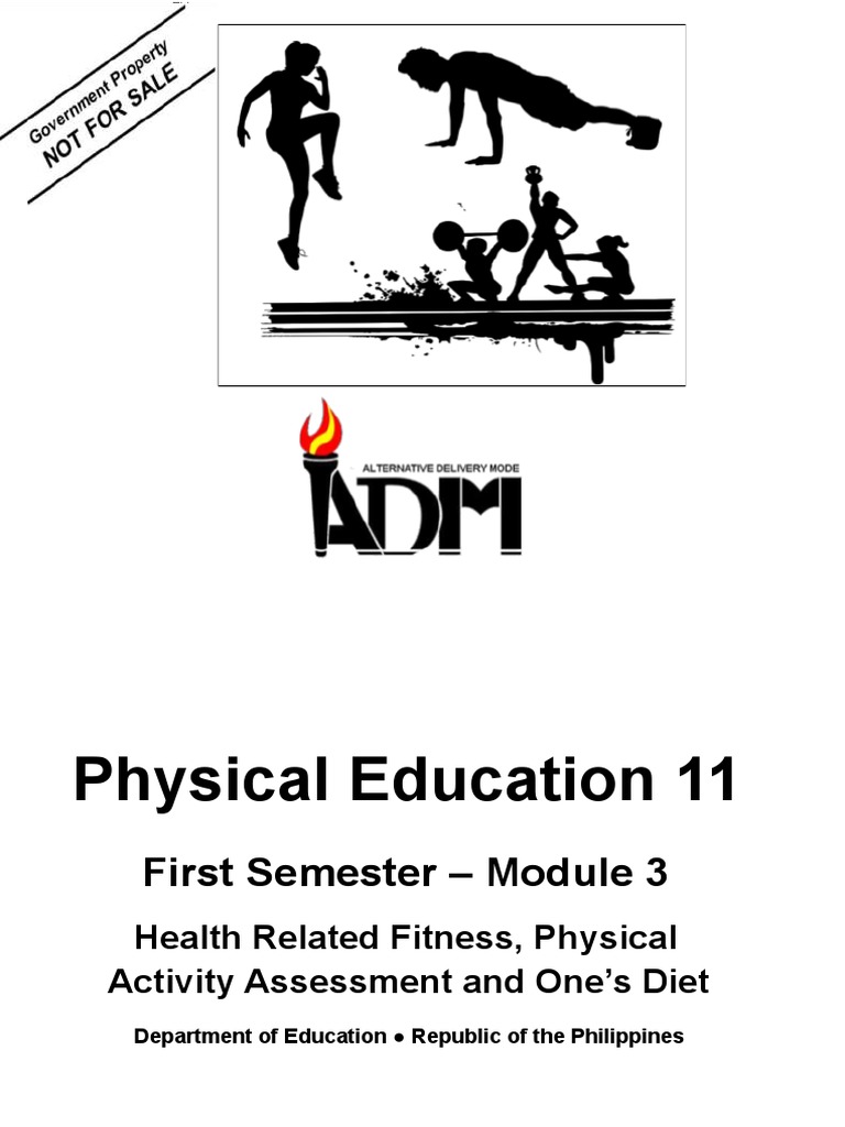 G11 PE Module 3 | PDF | Physical Fitness | Foods
