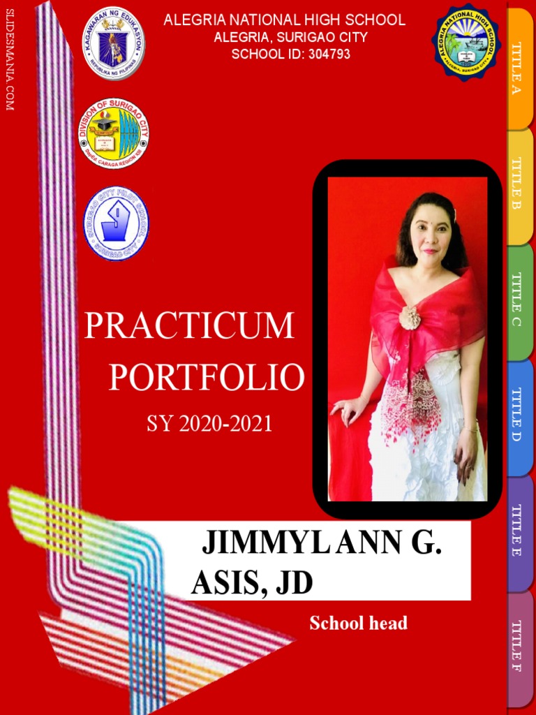 Practicum Portfolio: Jimmyl Ann G. Asis, JD | PDF | Teachers | Learning