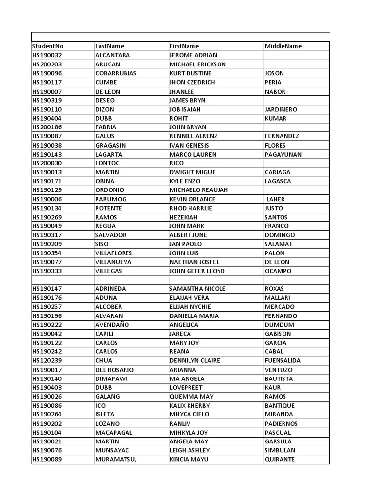 Student Record Template | PDF