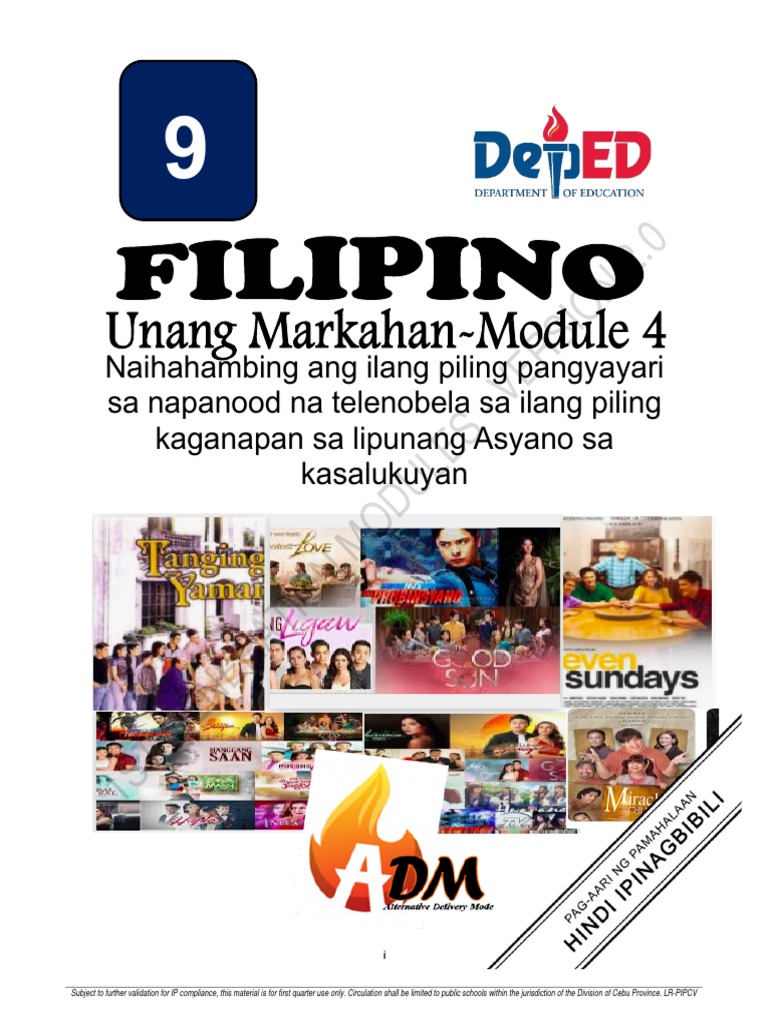 Fil9 Q1 Mod4-Final | PDF