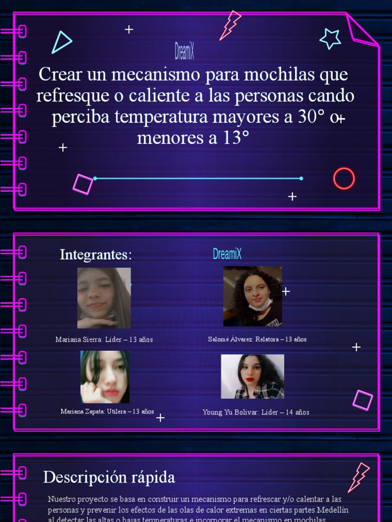 Presentacion Proyecto 8°3 Dreamix | PDF | Informática