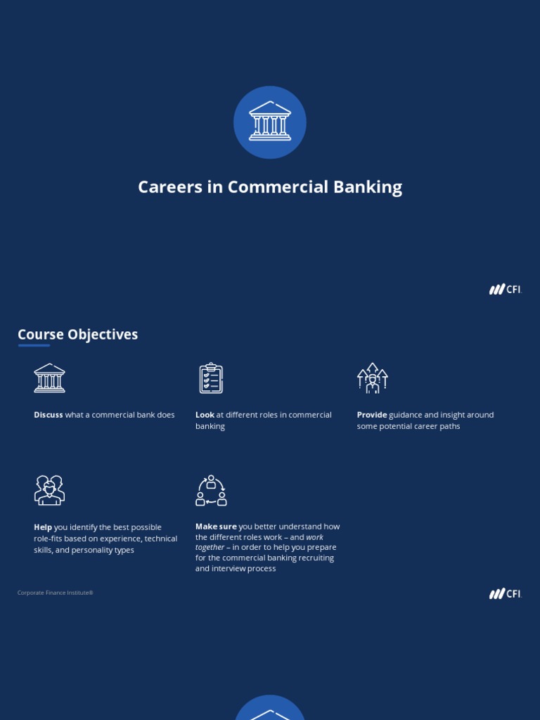 Careers in Commercial Banking Presentation - 210816-103043 | PDF ...