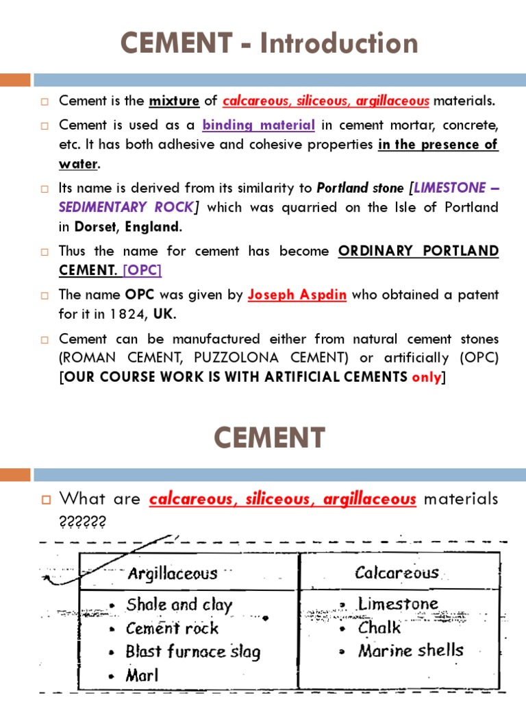Cement 2 | PDF | Cement | Concrete