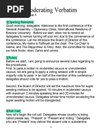 Mun Debate Script | PDF | Public Sphere | Government