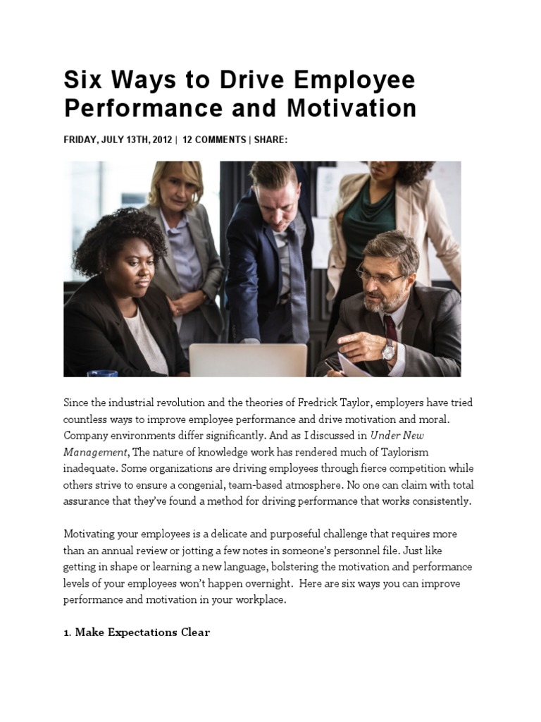 Motivation - Report | PDF | Motivation | Motivational