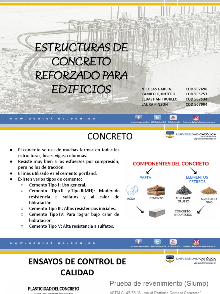 Estructuras de Concreto Reforzado para Edificios | PDF | Hormigón | Concreto reforzado