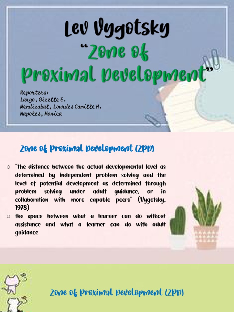 Zone of Proximal Development | PDF | Social Science | Foreign Language ...