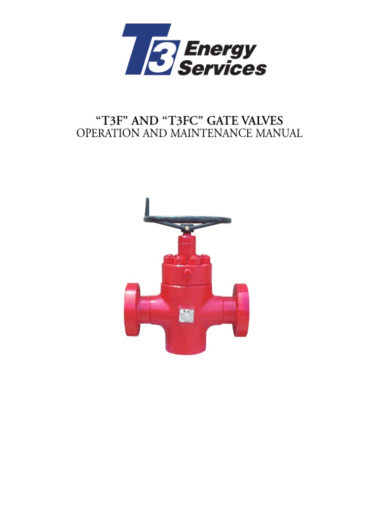 T3-FC & T3-F Gate Valve Brochure | PDF | Valve | Piston