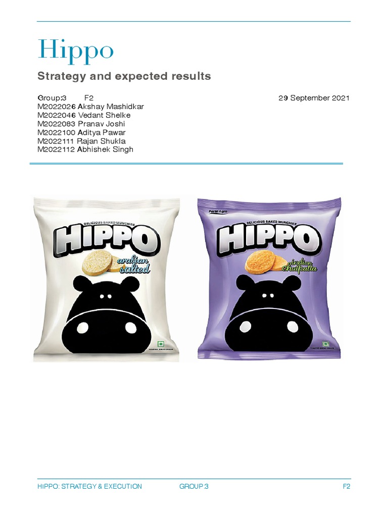 Hippo Case Study | PDF | Brand | Popular Culture & Media Studies