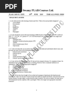 Plab 2 Recall 5 | PDF | Physical Examination | Epilepsy