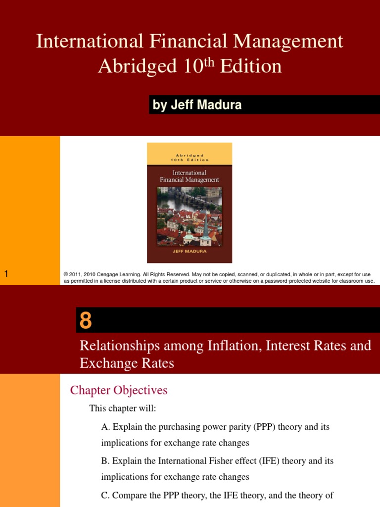 QTTCQT PPT ch08 | PDF | Purchasing Power Parity | Exchange Rate
