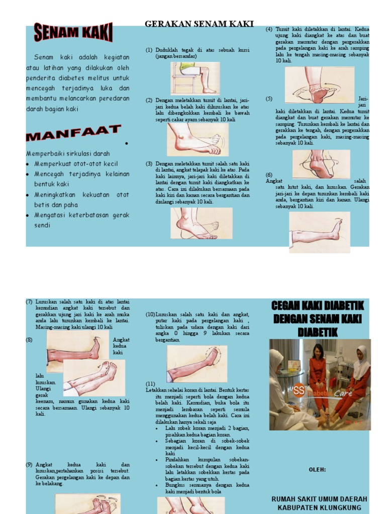 LEAFLET SENAM KAKI Sudah | PDF