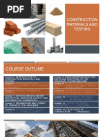 Common Construction Materials and Testing Apparatus or Equipment Used ...