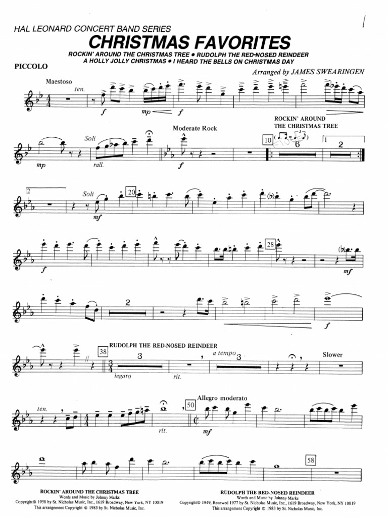 Christmas Favorites Swearingen | PDF