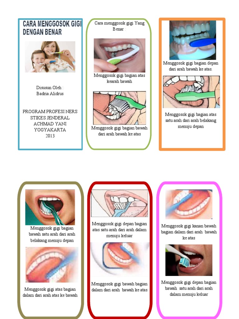 Leaflet Gosok Gigi | PDF