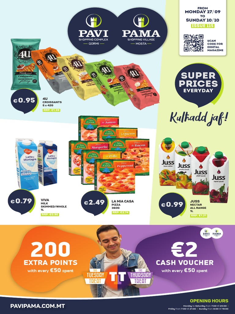 Pavi Pama Weekly Offers and Deals | PDF | Foods | Cuisine