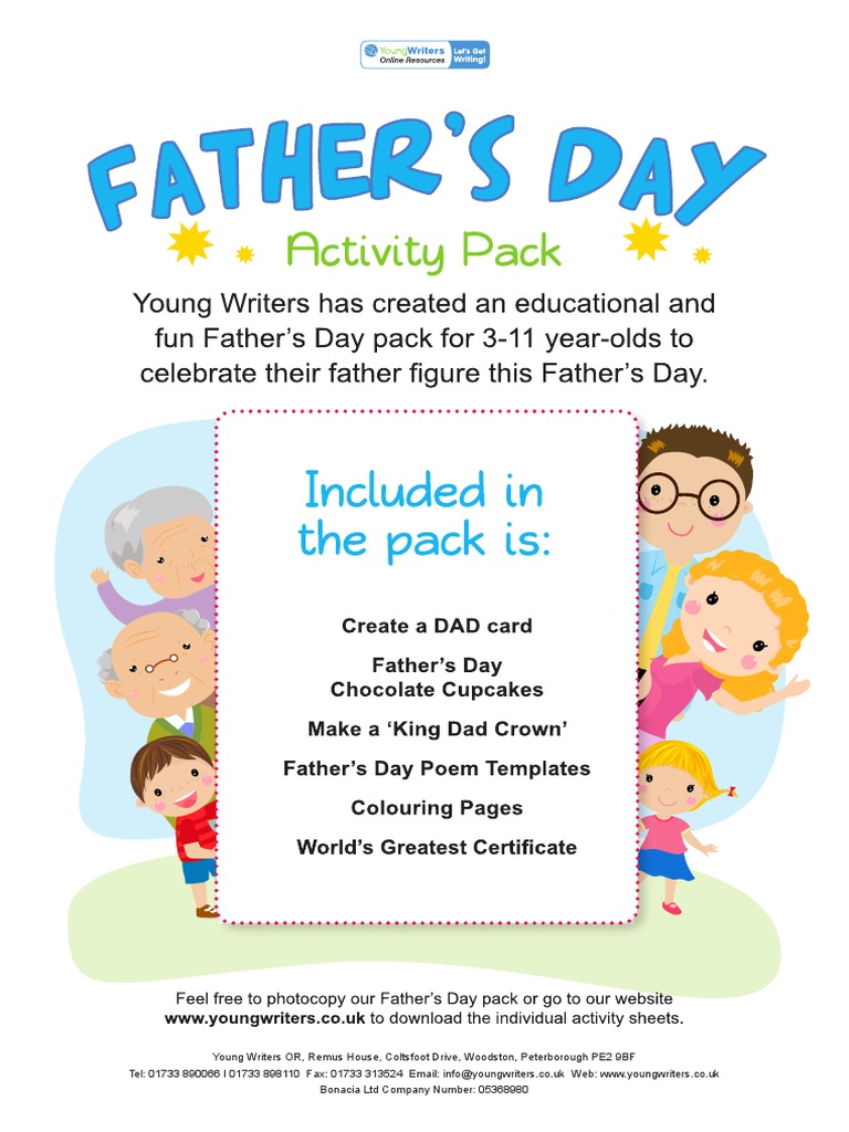 Fathers Day Creative Pack | PDF | Fax