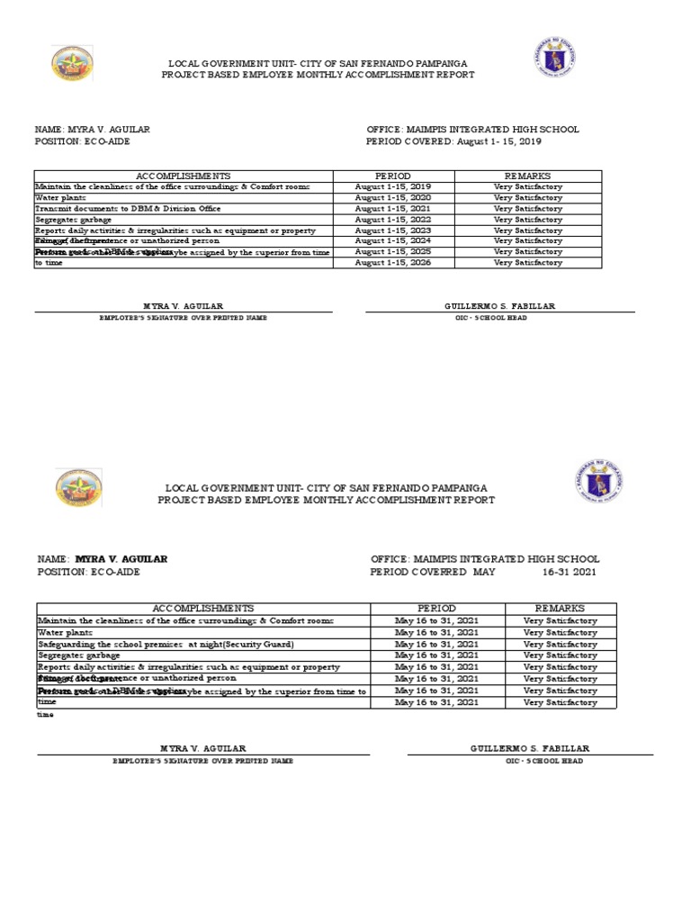 San Fernando Eco-Aide Report | PDF