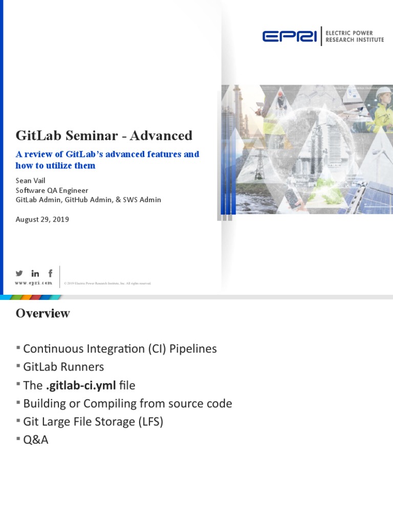 Git Lab Advanced Uses Seminar Slides | PDF | Version Control | Internet ...