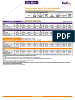 FedEx International Export Zone Chart | PDF | International Relations