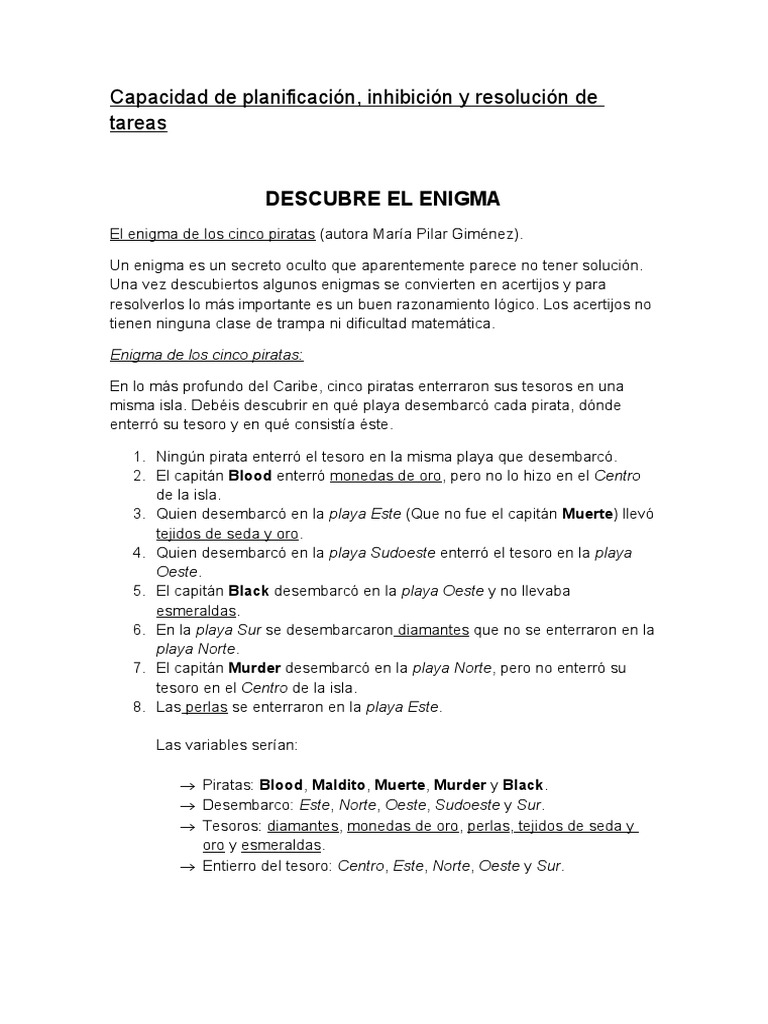 Descubre El Enigma | PDF